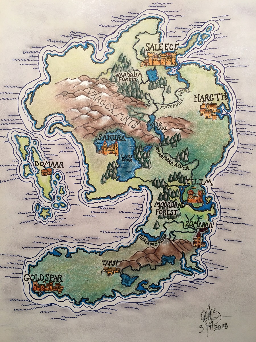 Map: Anzorae Continent – Designer Geek